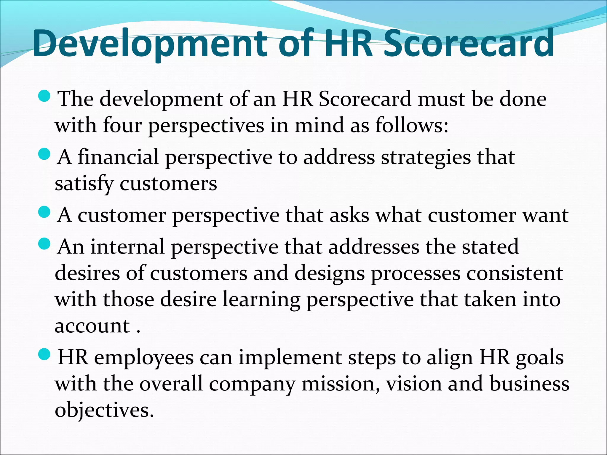 HR Scorecard | PPT