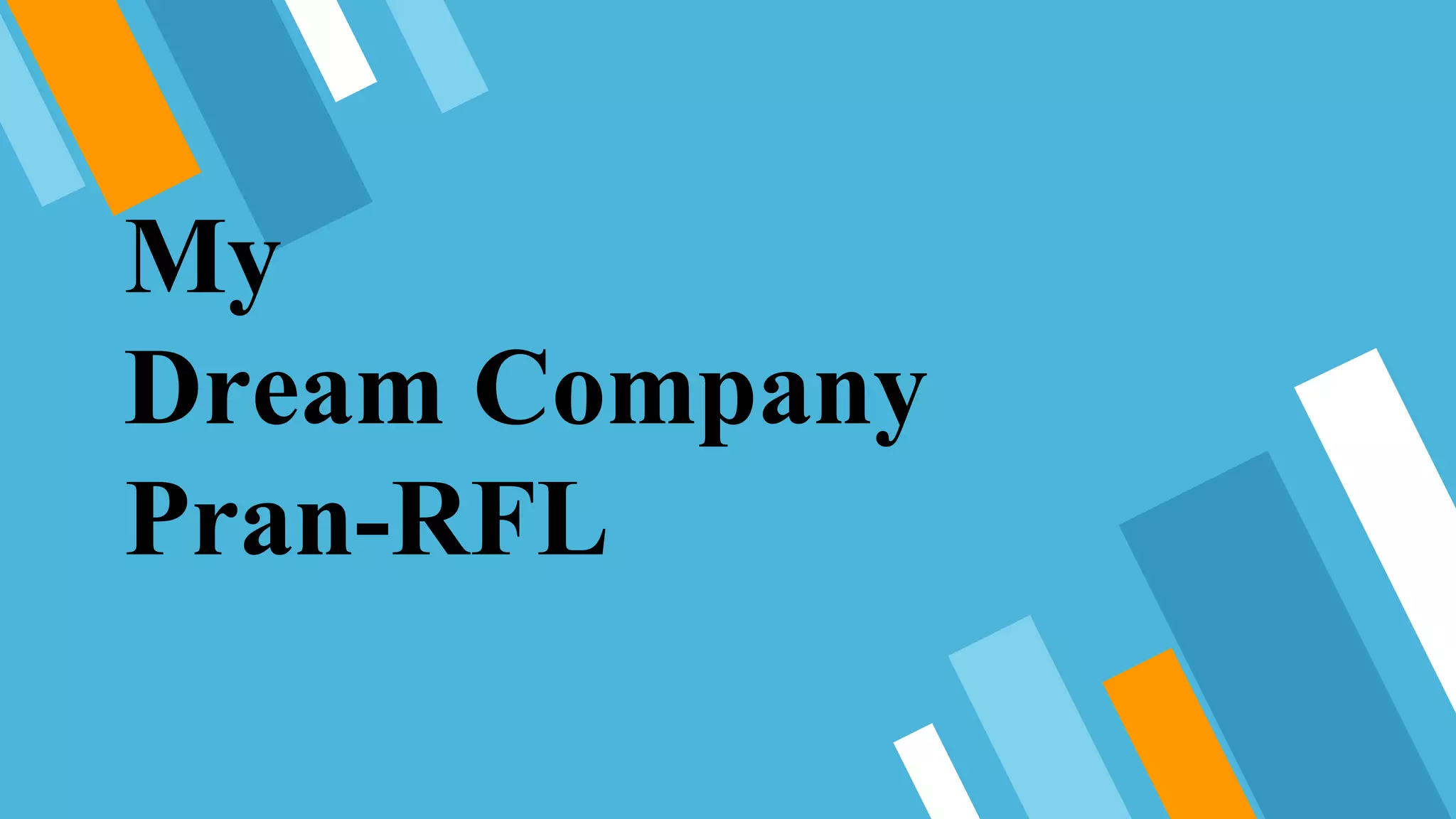 Pran RFL- Bangladeshi Multinational | PPTX