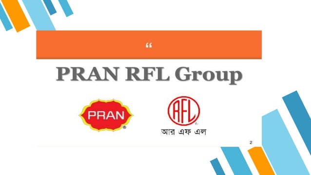 Pran RFL- Bangladeshi Multinational | PPT