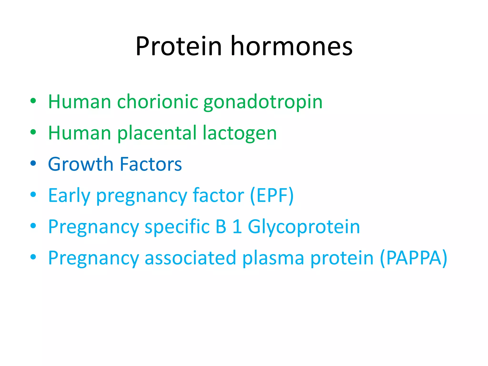 Hormone regulation in pregnancy | PPTX