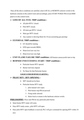 Hrsg startup proceudre | DOC