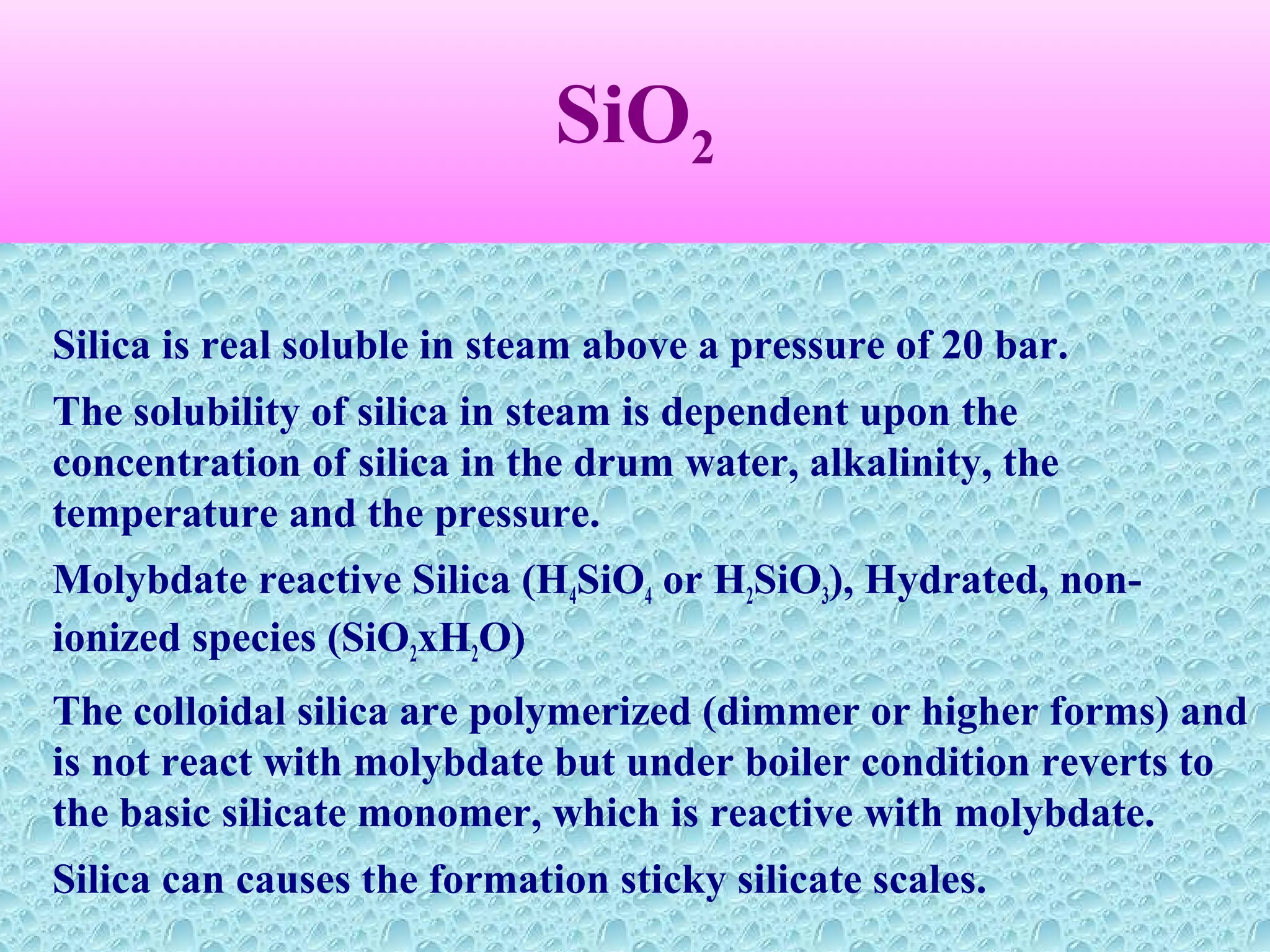 HRSG water chemistry & corrosion control | PPT