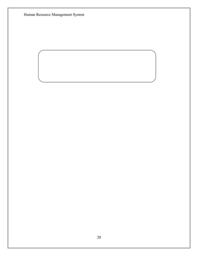 Human Resource Management System Java Project | DOC | Computer Software ...
