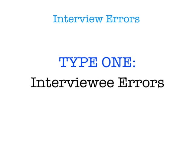 HR interview slideshow | ODP | Resume Writing and Advice | Job Search