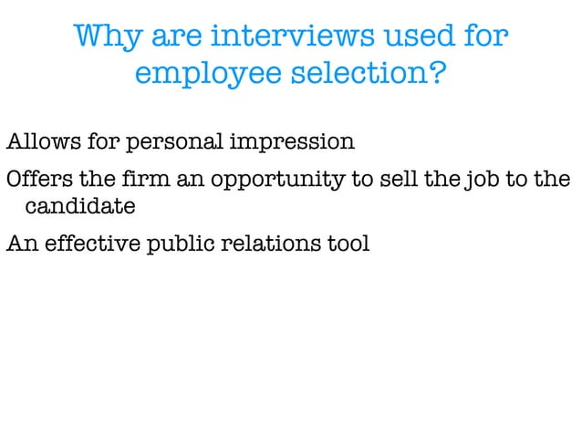 HR interview slideshow | ODP | Resume Writing and Advice | Job Search