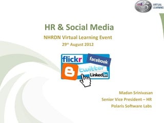 HR's Guide to Social Media | PPT
