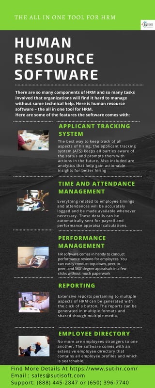 Human Resource Management Software - SutiHR | PDF
