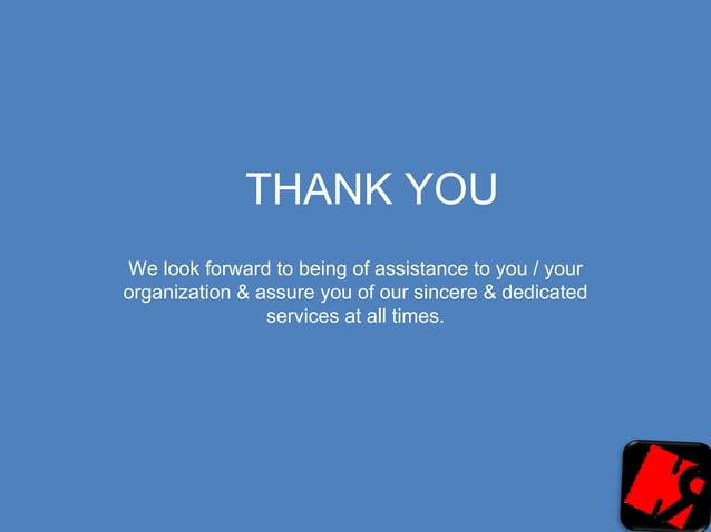 HRSPL - Company Presentation | PPT