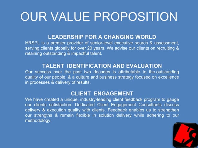 HRSPL - Company Presentation | PPT