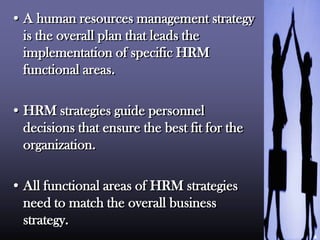 Hr strategy | PPT