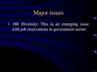 Hr strategy key issues | PPT