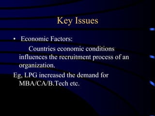 Hr strategy key issues | PPT