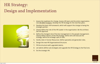 HR Strategy: What is it? Why do we need it? | PPT