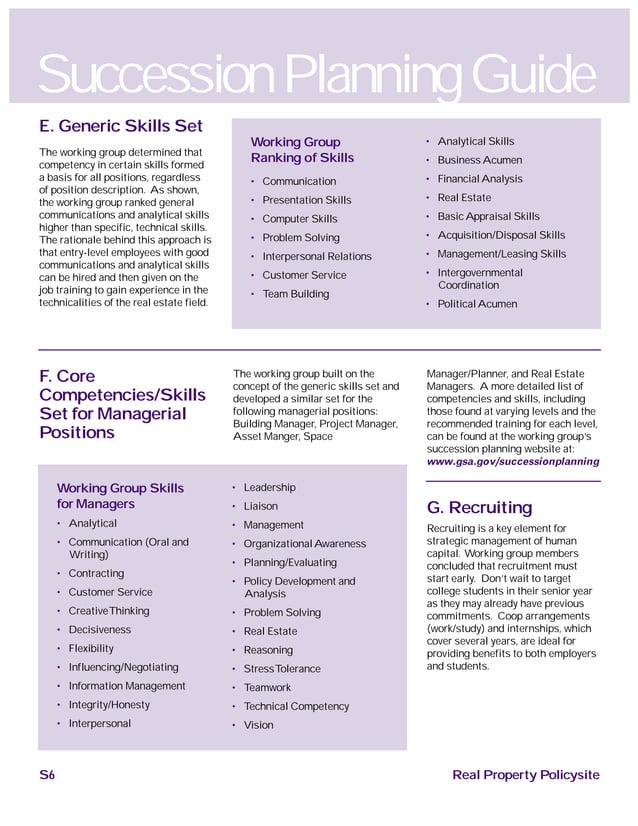 Hr succession planning guide | PDF | Government Support and Welfare ...