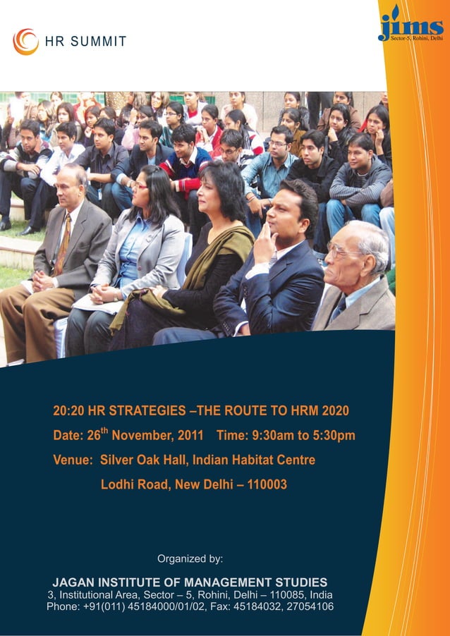 HR Summit Brochure | PDF | Business Expos & Conferences | Events