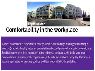 Apple Inc. Work Culture And Environment | PPTX