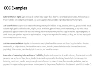 Apple Inc. Work Culture And Environment | PPTX