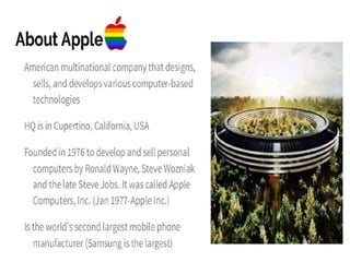 Apple Inc. Work Culture And Environment | PPT