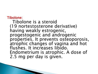 HORMONE REPLACEMENT THERAPY (HRT) | PPTX