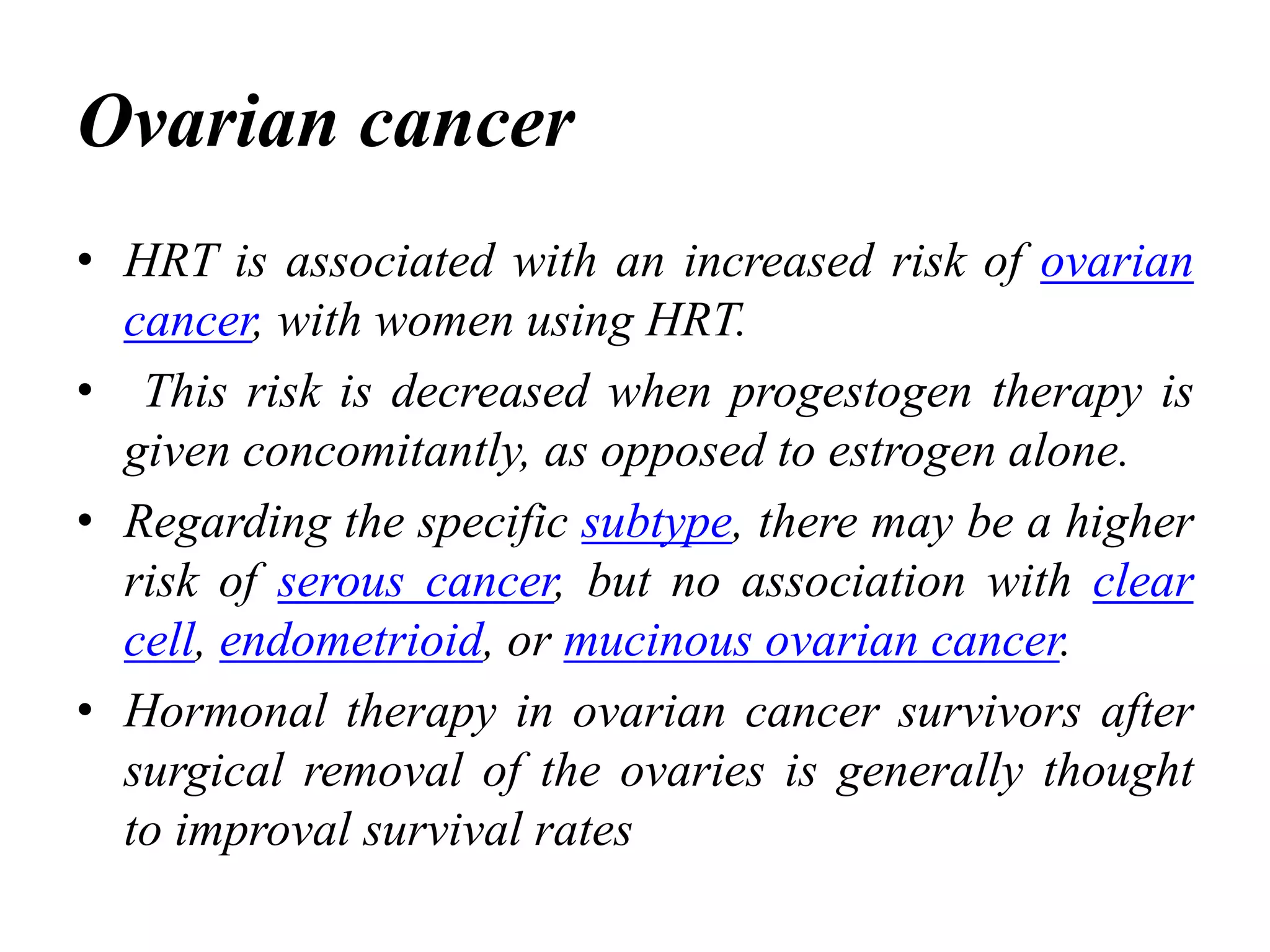 Hormonal Replacement Therapy | PPTX