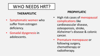 Hormone Replacement Therapy(HRT).pptx
