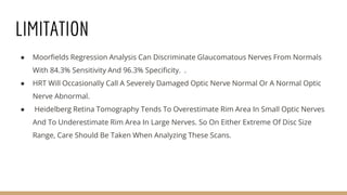 Heidelberg retinal tomography Introduction to interpretation | PPTX