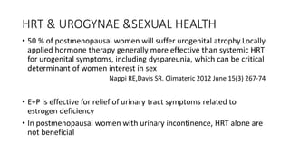 Hormone Replacement Therapy and Breast Cancer | PPTX