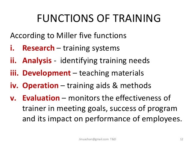 Human Resource Training and Development