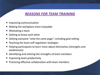 HR team building ideas | PPTX