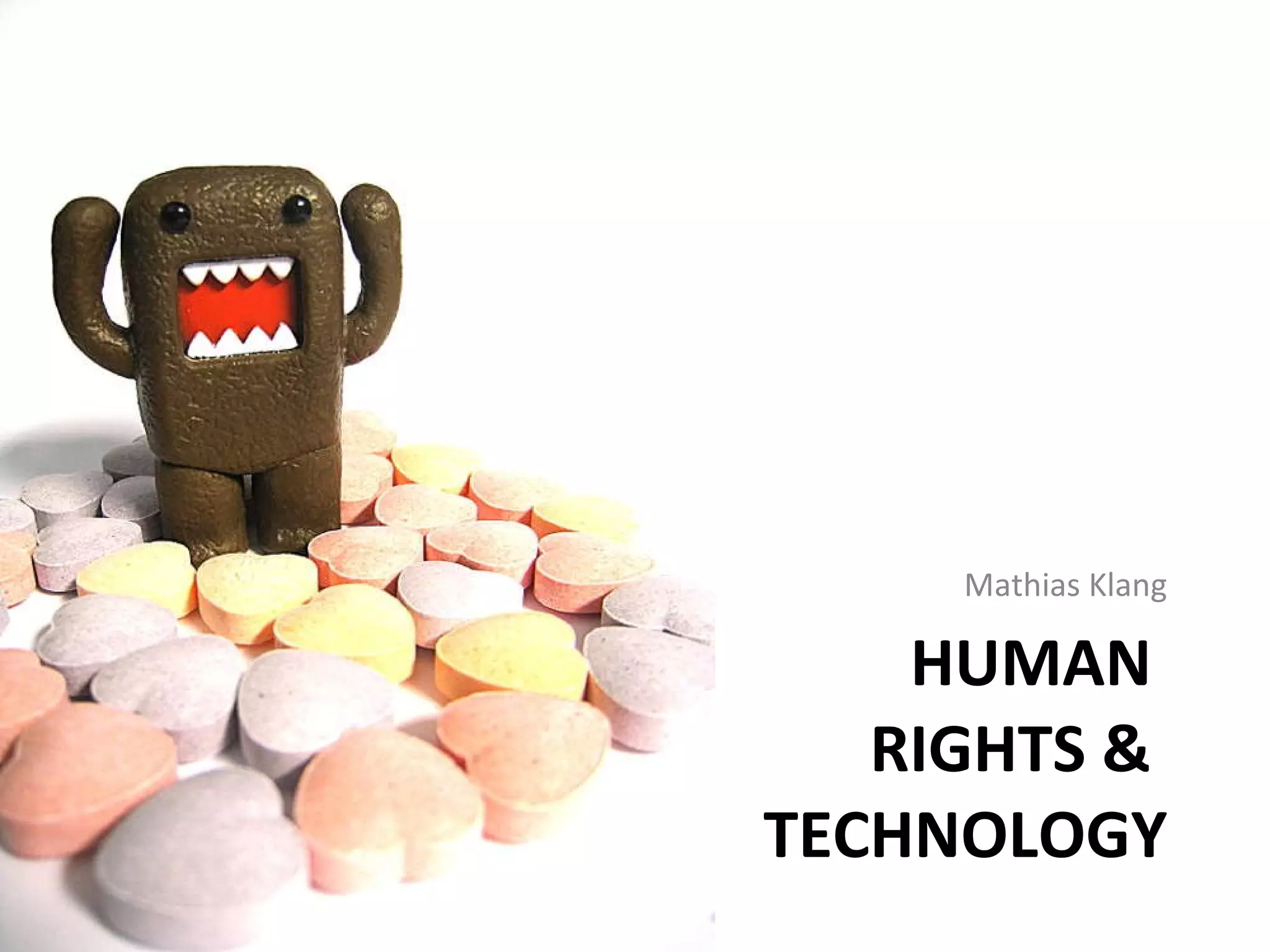 Human Rights & Technology | PPT