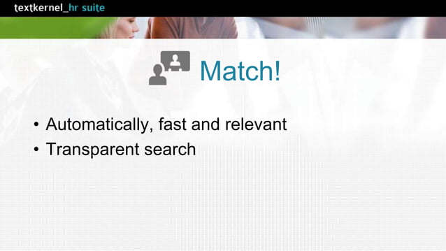 Textkernel - Semantic Recruiting Technology | PPTX