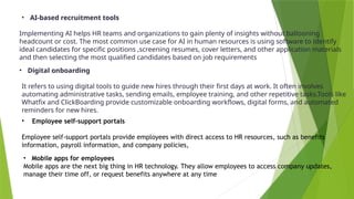 HUMAN RESOURCE TECHNOLOGY TRENDS IN 2025 | PPTX