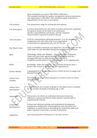 Hr terminology - 1 | PDF | Resume Writing and Advice | Job Search