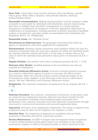 Hr terminology 3 | PDF