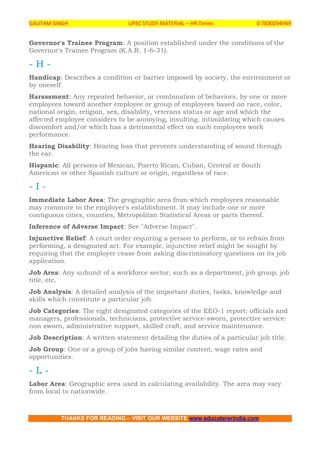 Hr terminology 3 | PDF