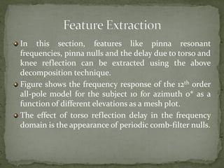 HRTF Project Presentation | PDF | Digital Audio | Computer Software and ...
