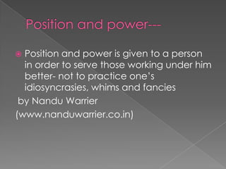 HR Titbits ------------- | PPT