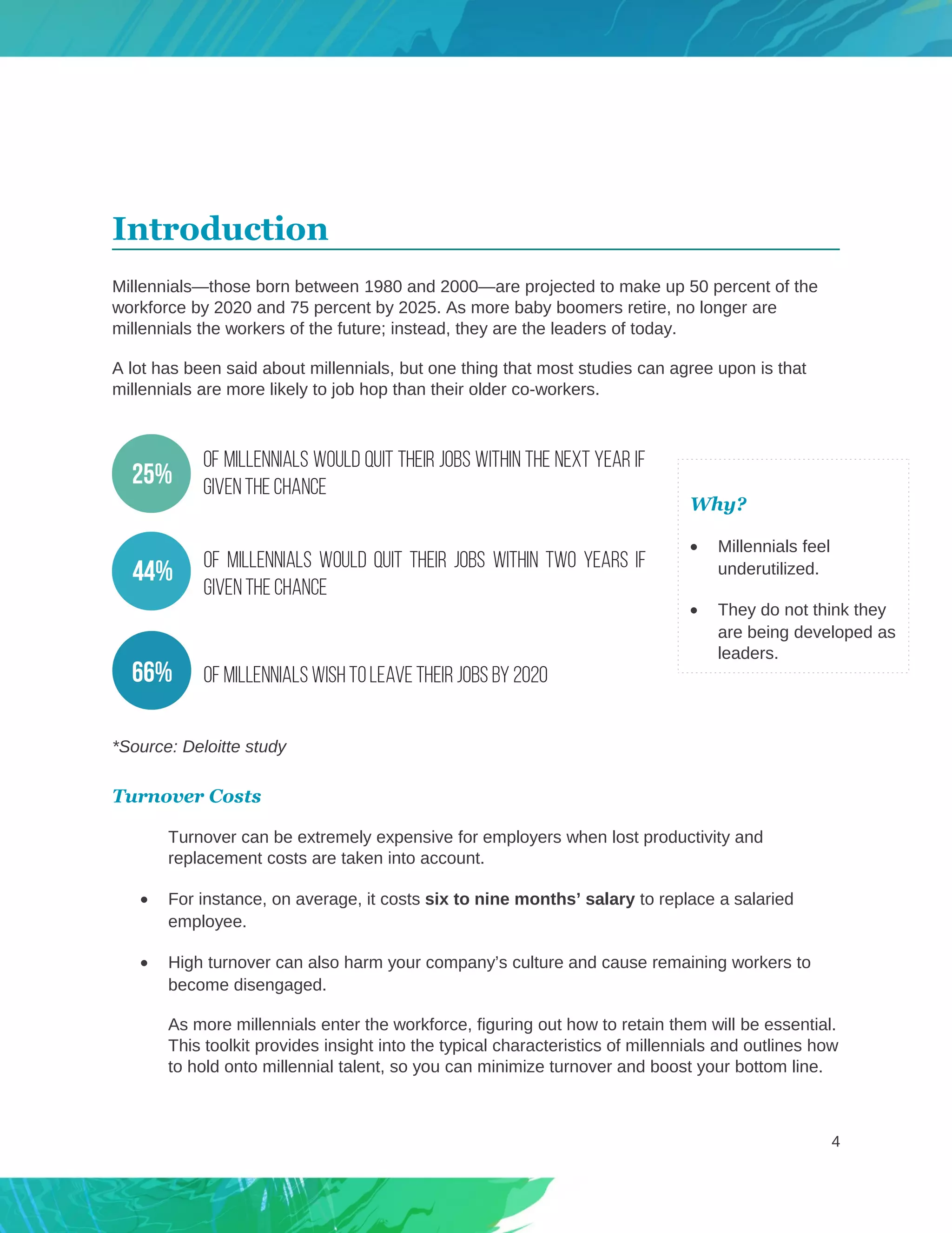 HR toolkit retaining millennials | PDF