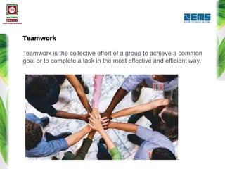 Training on Team Work | PPTX