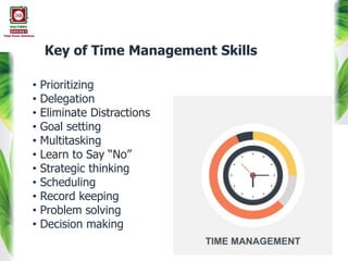 Traininh on Time Management | PPT
