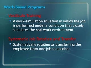 Human Resource Training and Development | PPTX