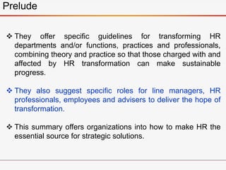 HR Transformation | PDF