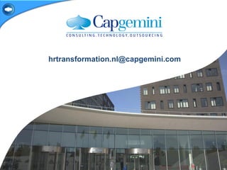 Capgemini Consulting - HR Transformation | PDF