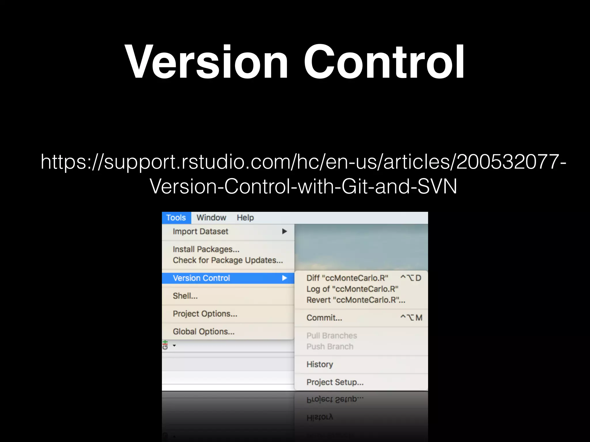 Intro to RStudio | PDF