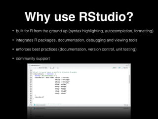 Intro to RStudio | PDF