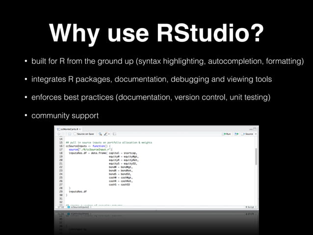 Intro to RStudio | PDF