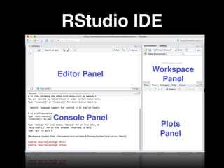 Intro to RStudio | PDF