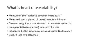 Introduction to HRV | PPTX