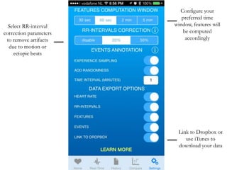 Heart Rate Variability Logger - Quick Start Guide | PPTX