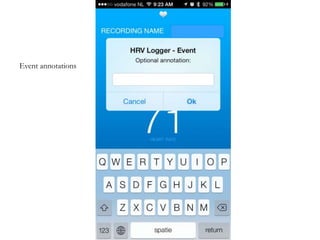 Heart Rate Variability Logger - Quick Start Guide | PPTX